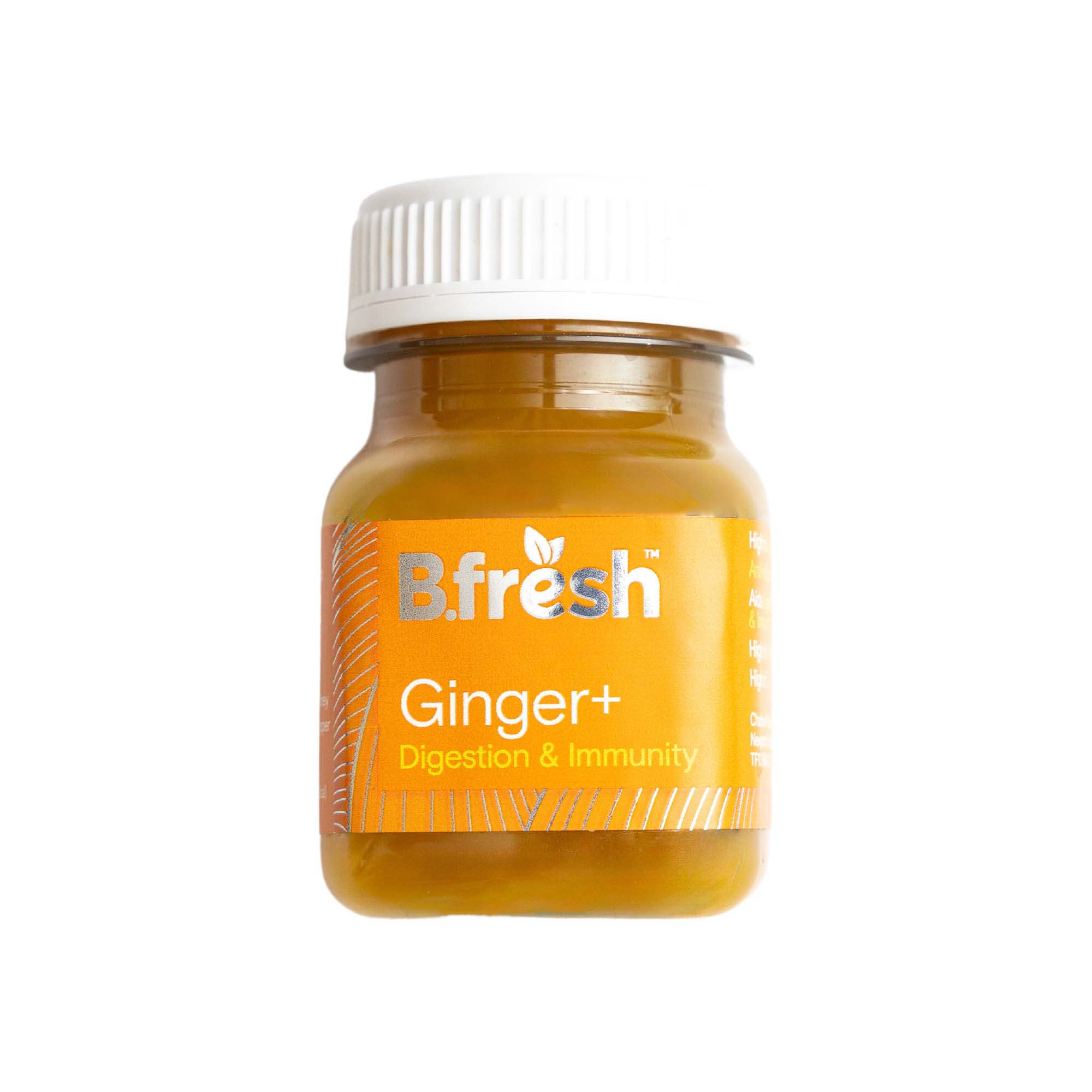 Ginger Plus - Fresh Cold Pressed Raw Ginger Shots | B.fresh