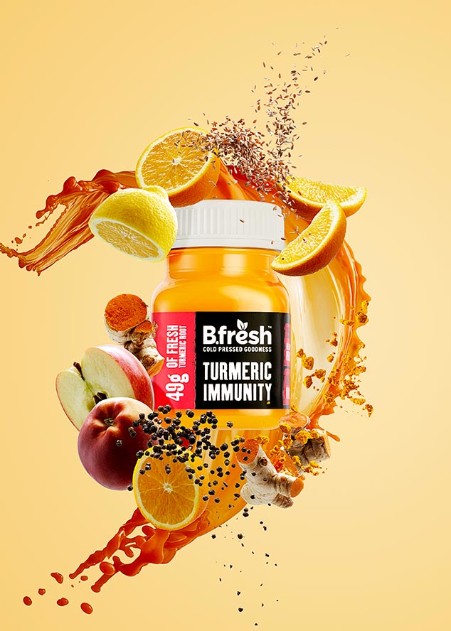 Turmeric Immunity Shots - Immune System Turmeric | B.fresh